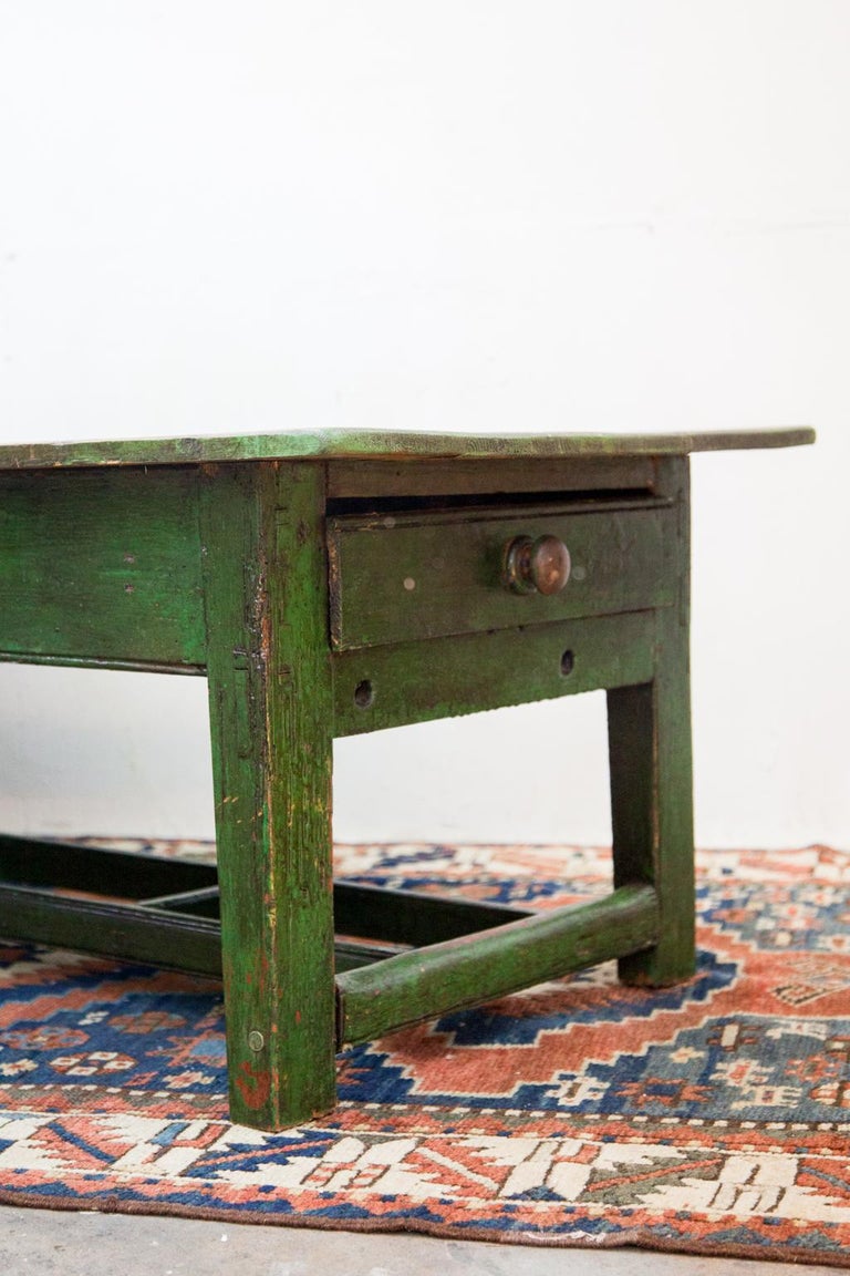 Painted Pine Coffee Table at 1stDibs