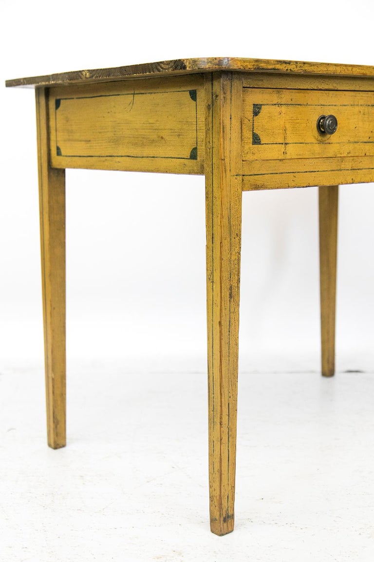 Painted Pine English Table For Sale at 1stDibs | ebonyline, pine table