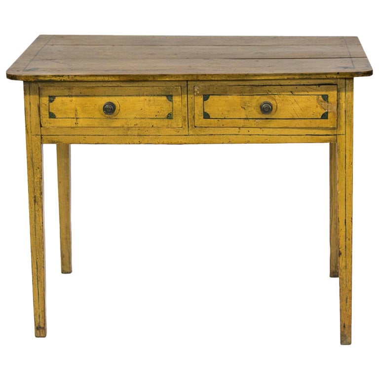 Painted Pine English Table For Sale at 1stDibs | ebonyline, pine table