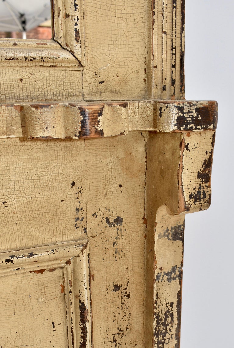 Painted Pine Mirrored Hallstand For Sale at 1stDibs | pine hall stand ...