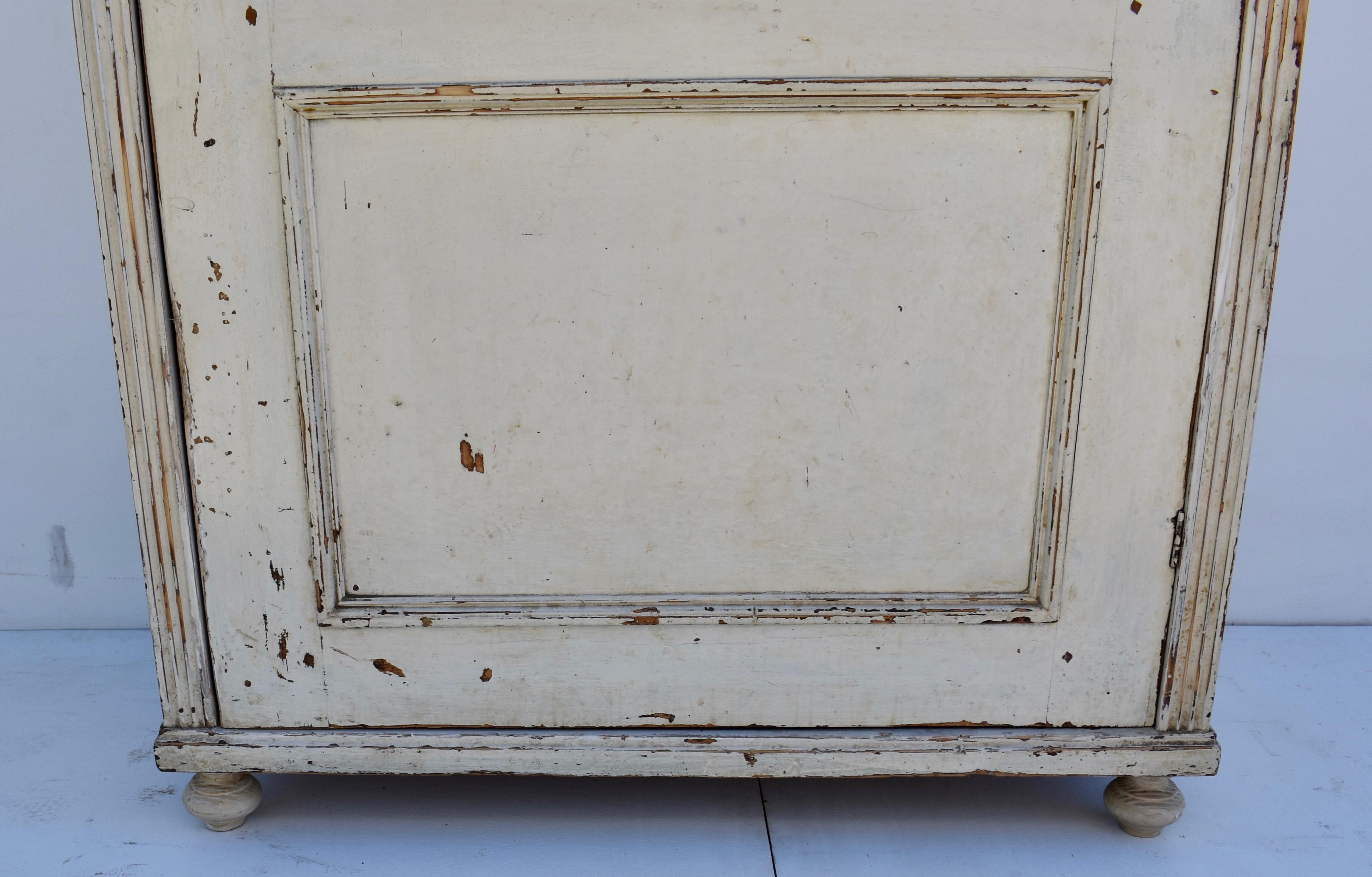 Painted Pine Single Door Wardrobe at 1stDibs | pine painted wardrobes ...