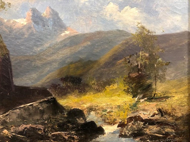 Painting by Alfred Godchaux For Sale at 1stDibs