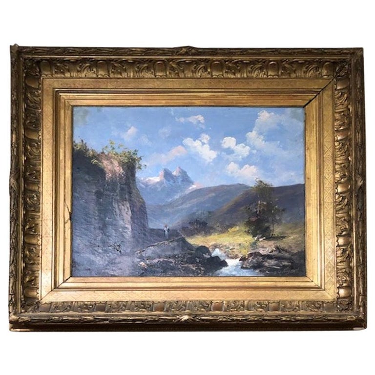 Painting by Alfred Godchaux at 1stDibs