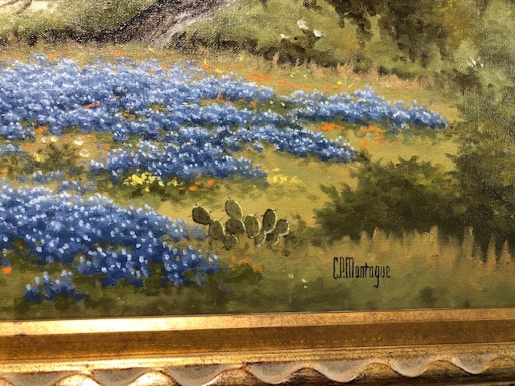 Painting by C. P. Montague at 1stDibs | cp montague artist, montague artist