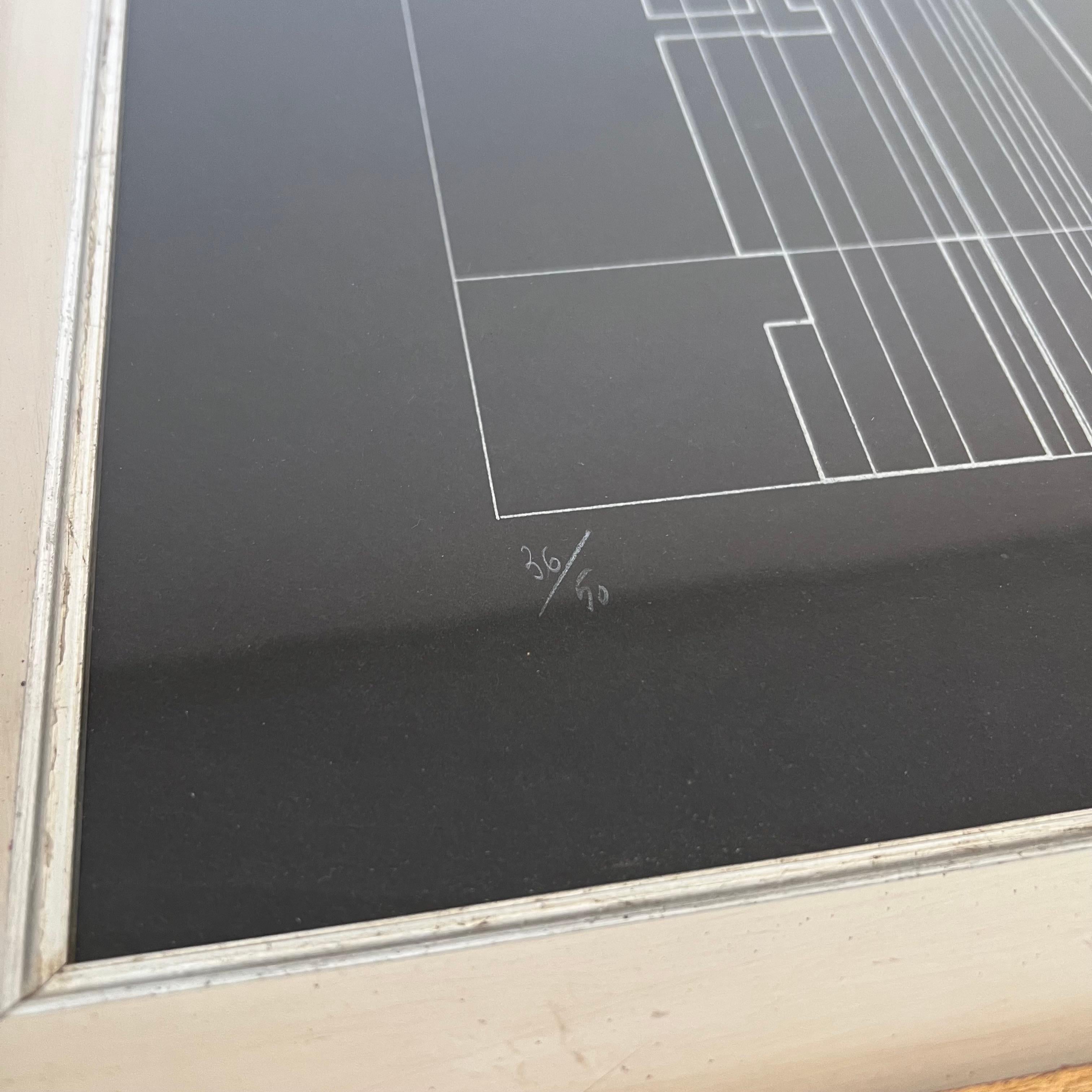 Painting by Italian Artist Giuseppe Riccardo Lanza, Edition of 50 ...