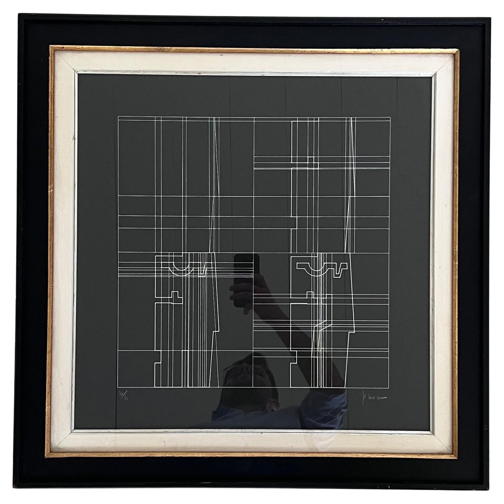 Painting by Italian Artist Giuseppe Riccardo Lanza, Edition of 50 ...
