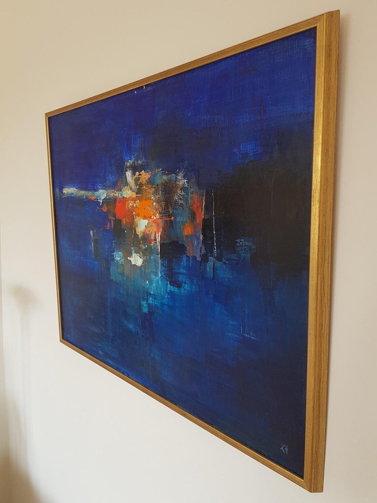 Painting by Malte Tolf Nyberg, Oil on Canvas, 1978, Sweden For Sale at ...