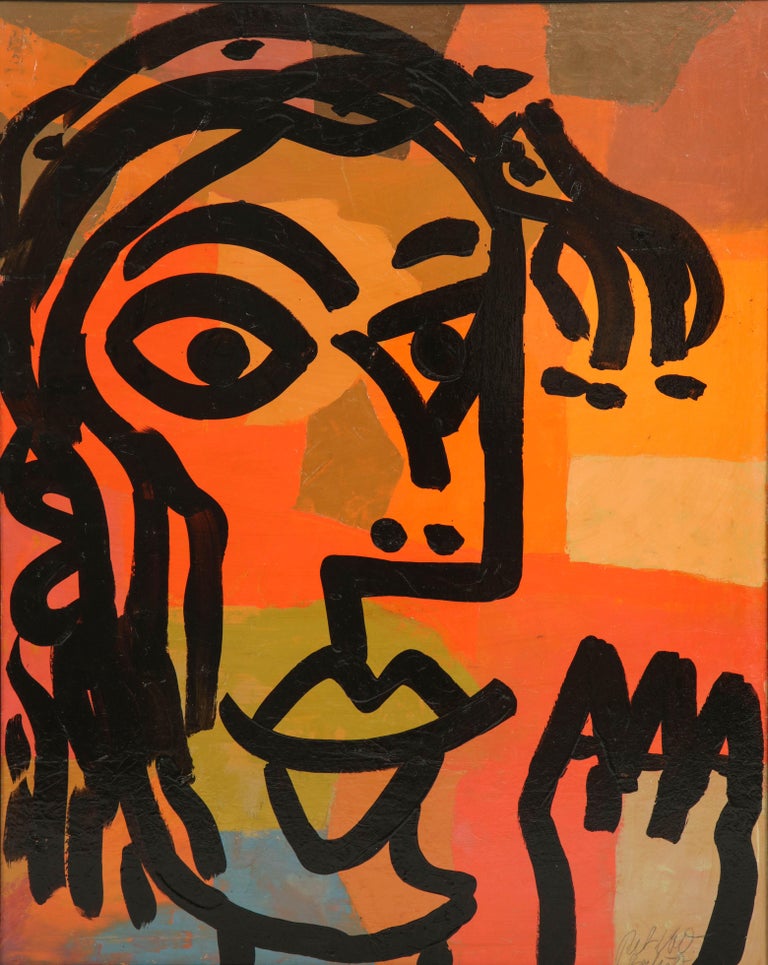 Painting by Peter Keil, circa 1960 at 1stdibs