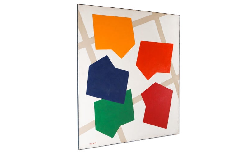 Painting by René Roche, Artwork, France, 1979 For Sale at 1stDibs