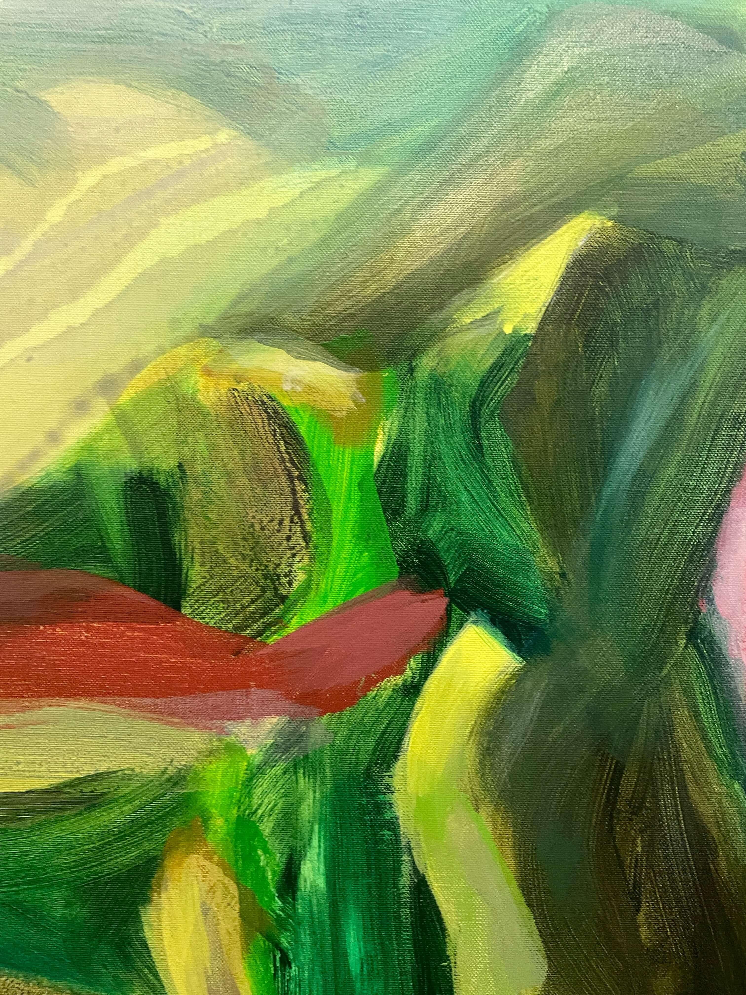 Painting "Eea" 2024, Paulinea Brami, Acrylic and Oil For Sale at 1stDibs