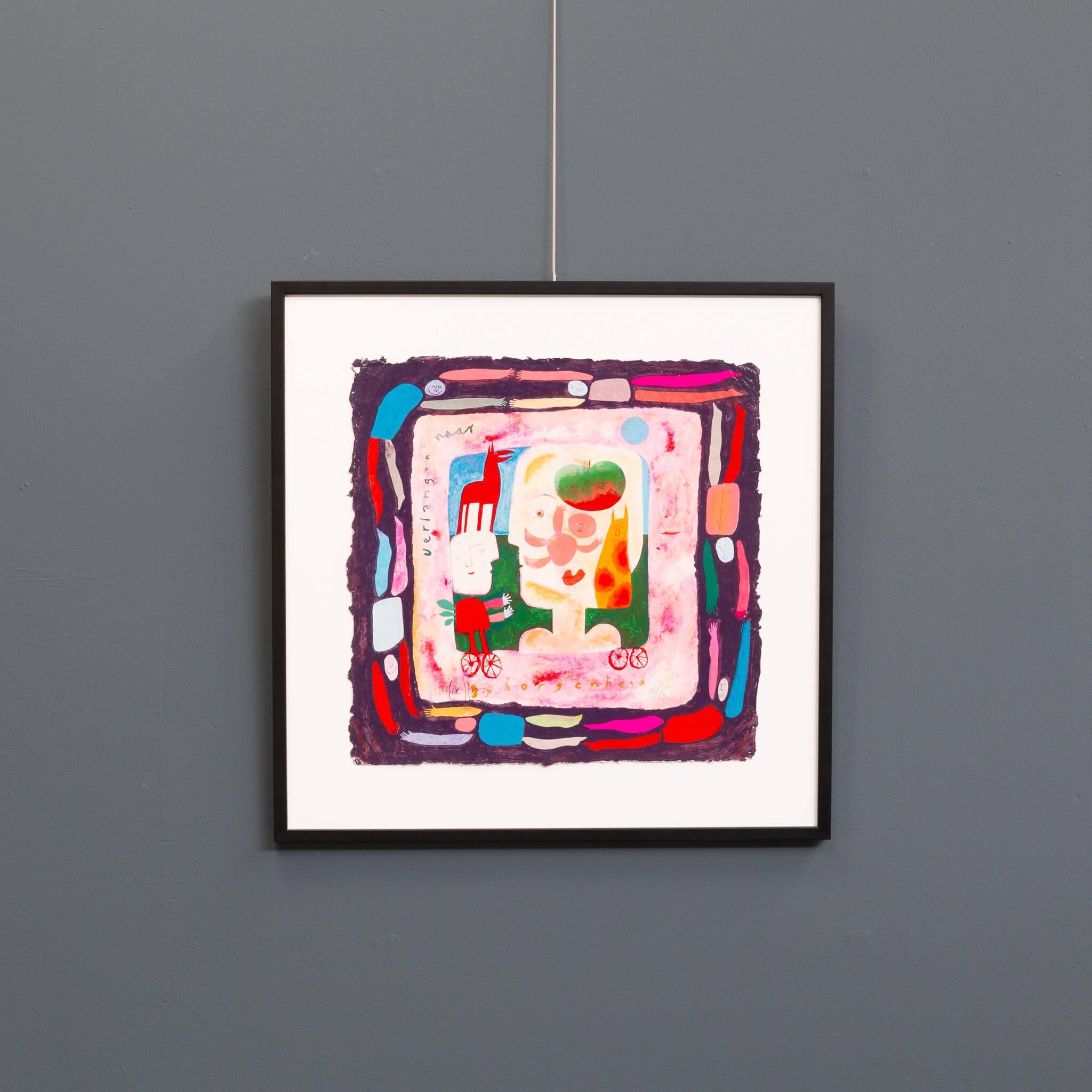 Painting ‘longing for security’ by Wouter Stips For Sale at 1stDibs