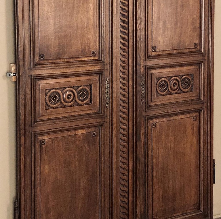 Pair of 19th Century French Doors, Plaquards For Sale at 1stDibs
