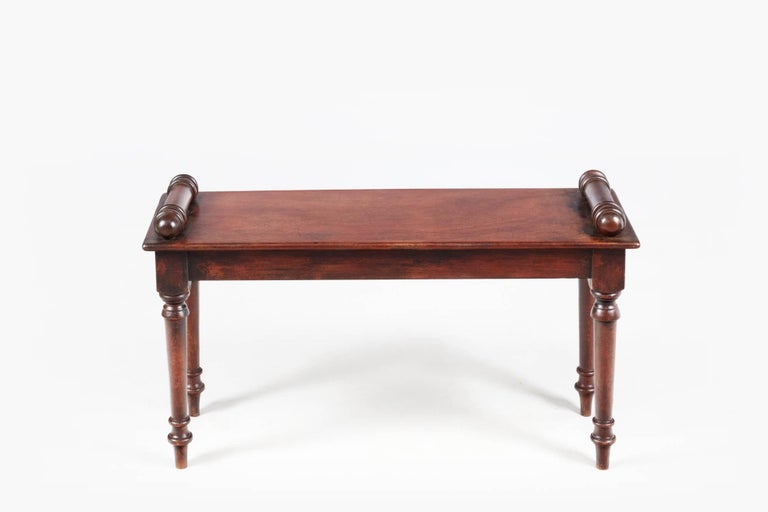 Pair 19th Century George IV Tatham Hall Benches For Sale at 1stDibs