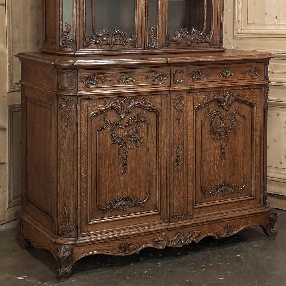 Pair 19th Century Liegoise Louis XIV Bookcases ~ China Buffets For Sale ...