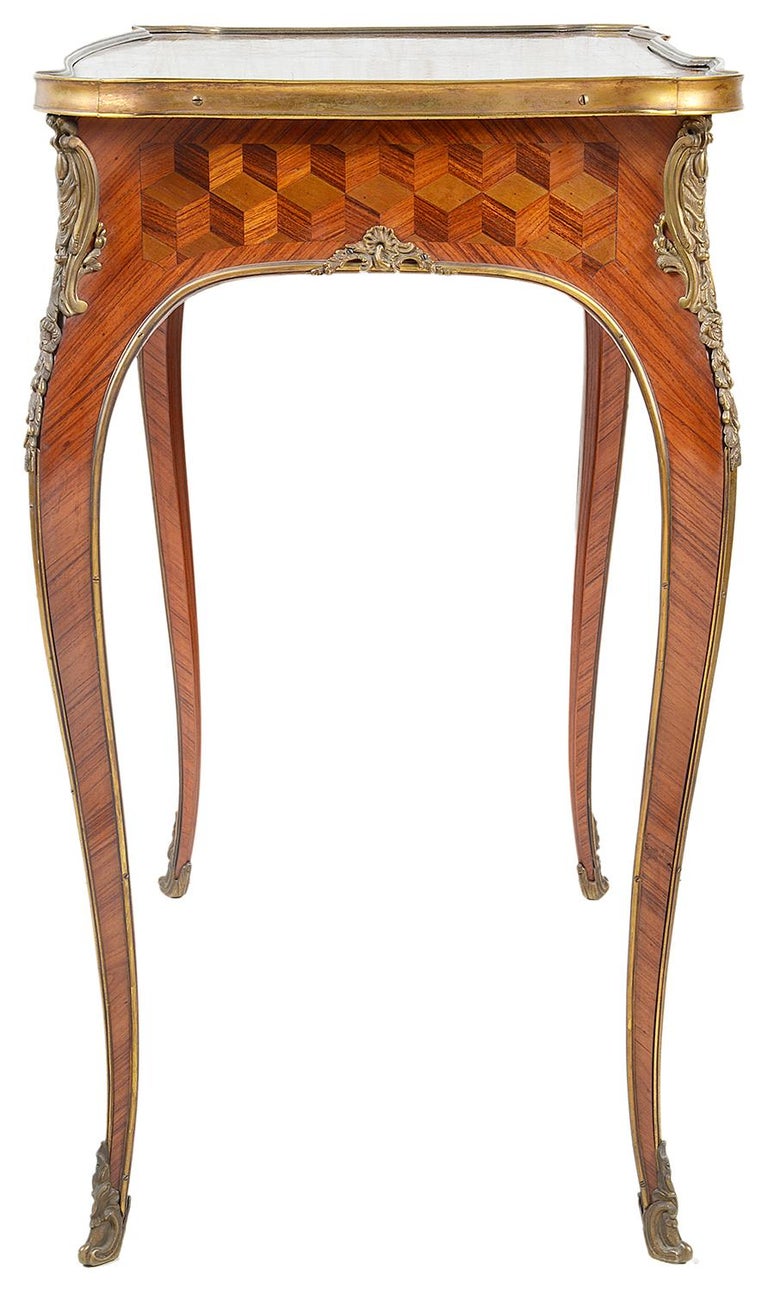 Pair of 19th Century Louis XVI Style Side Tables For Sale at 1stDibs