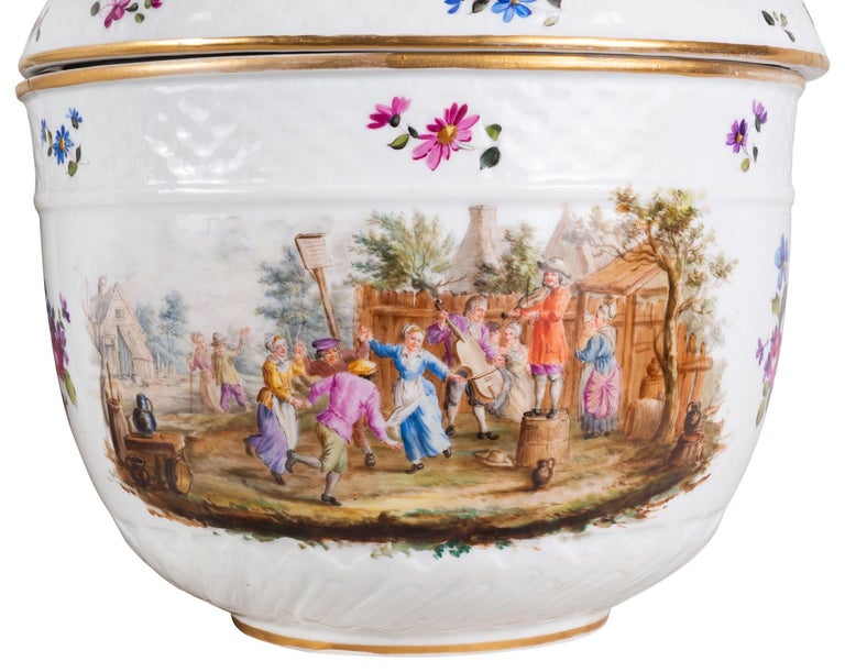 Pair of 19th Century Meissen Tureens For Sale at 1stDibs