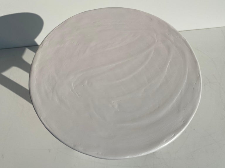 Pair of African Plaster Side Tables For Sale at 1stDibs