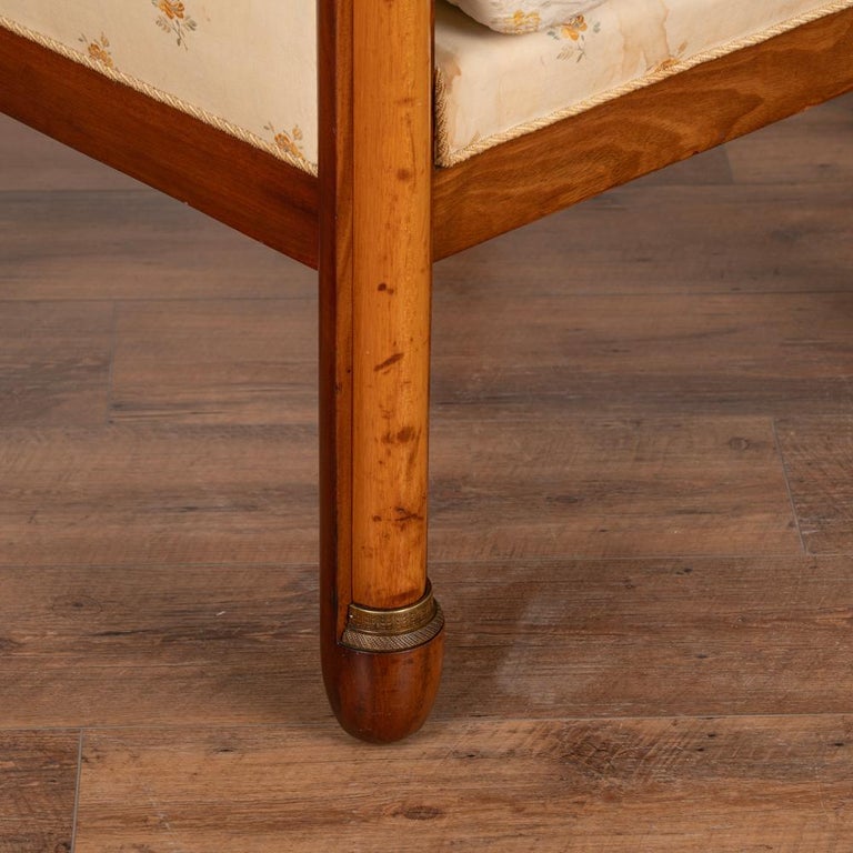 Pair, Antique Charles X Style Mahogany Arm Chairs, France circa 1940 ...