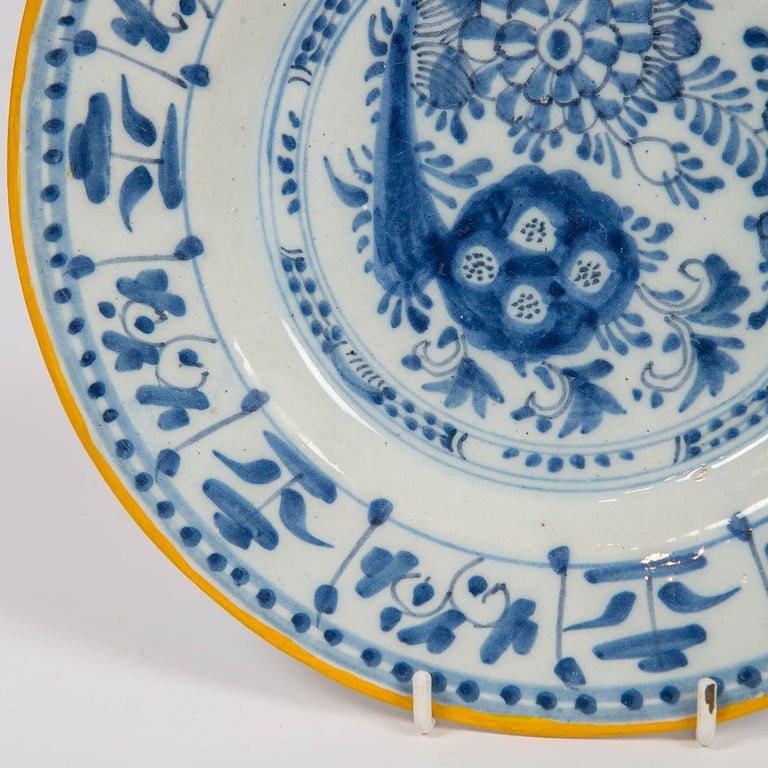 Pair of Antique Delft Blue and White Dishes Hand Painted Made ...