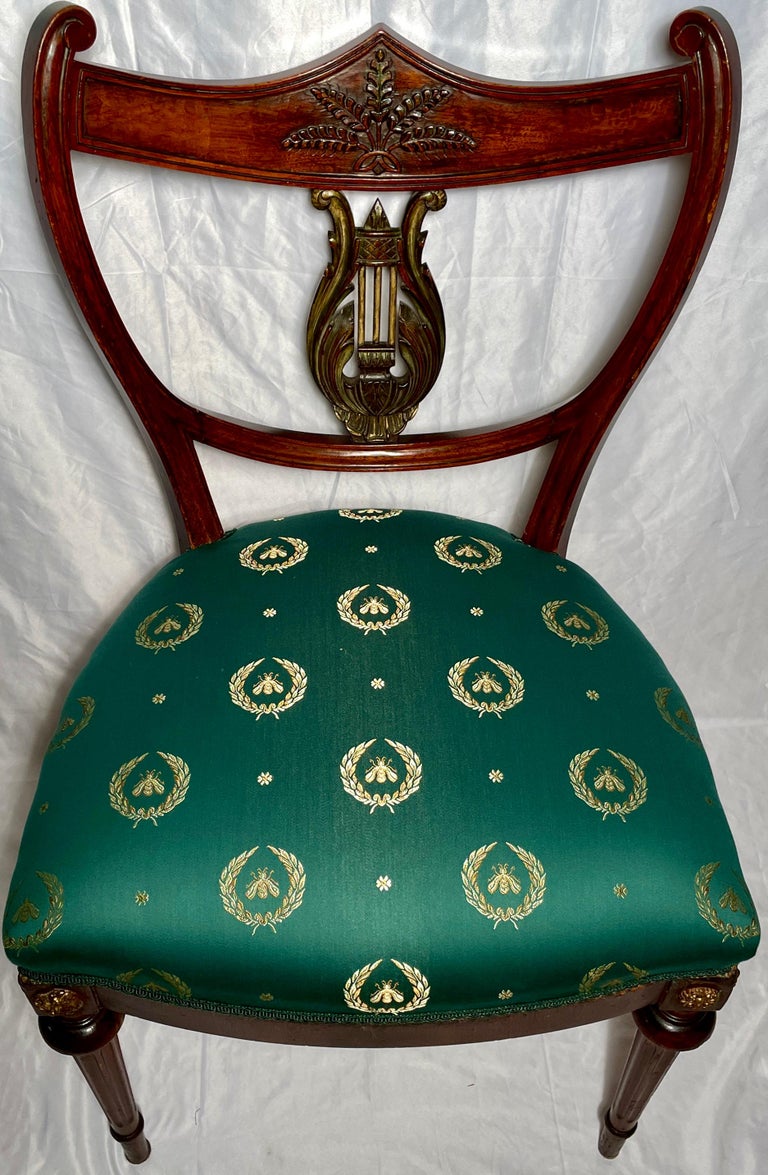 Pair Antique English Regency Mahogany Chairs, Circa 1820-1830 For Sale ...