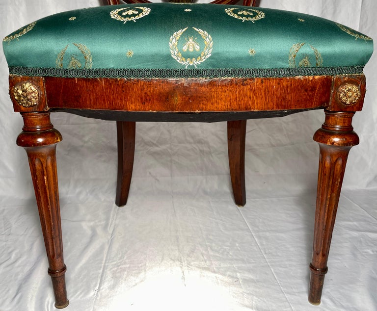 Pair Antique English Regency Mahogany Chairs, Circa 1820-1830 For Sale ...