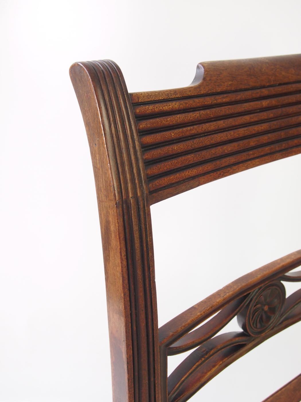 Antique English Regency Mahogany Chairs circa 1820 Georgian Dining ...