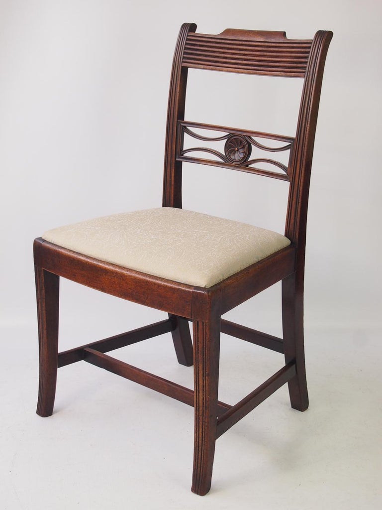Antique English Regency Mahogany Chairs circa 1820 Georgian Dining ...