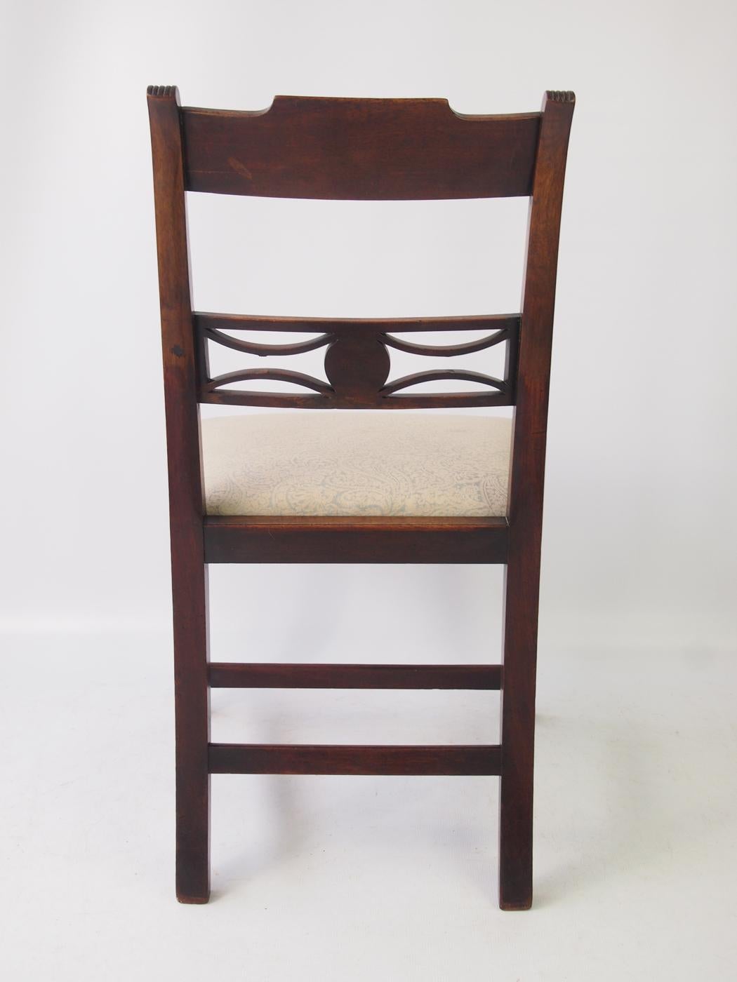 Antique English Regency Mahogany Chairs circa 1820 Georgian Dining ...