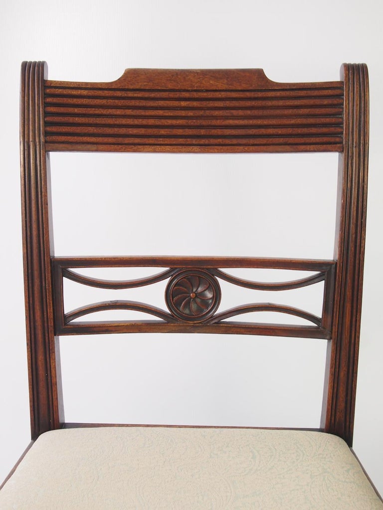 Antique English Regency Mahogany Chairs circa 1820 Georgian Dining ...