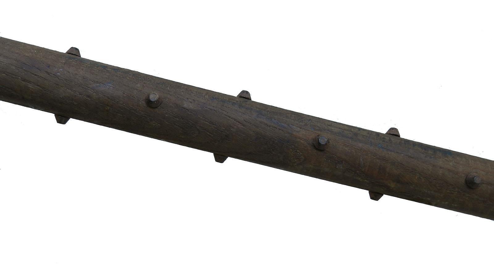 Pair of Antique Halberds Spears English Medieval Renaissance Wall ...