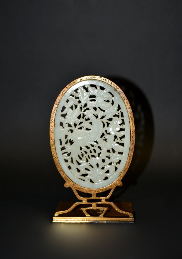 Pair Antique White Nephrite Jade Bookends For Sale at 1stDibs