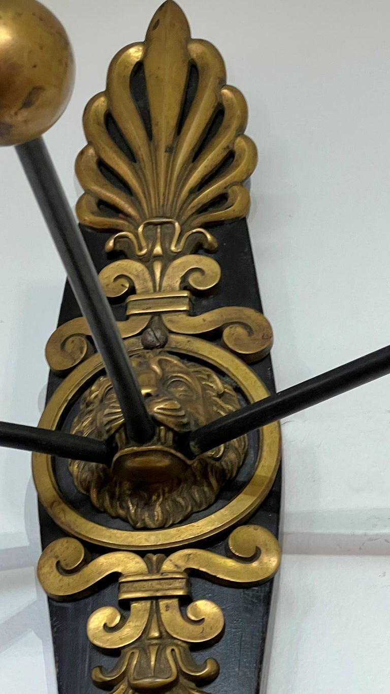 Pair Arrow Motif Sconce in French Empire Style For Sale at 1stDibs