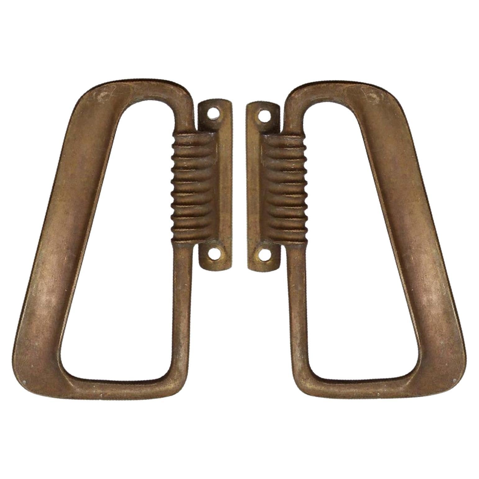 Yale and Town Gothic Cast Iron Entry Door Pull or Handle Oversized for ...