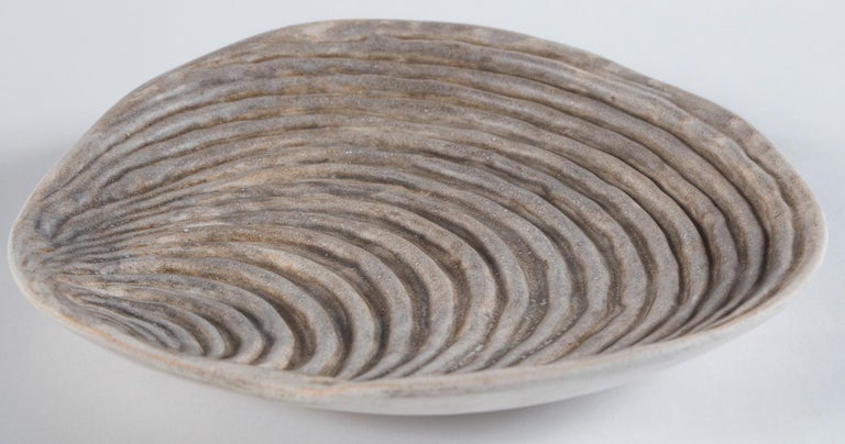 Pair of Ceramic Oyster Shell Plates, Marcel Guillot, France, circa ...