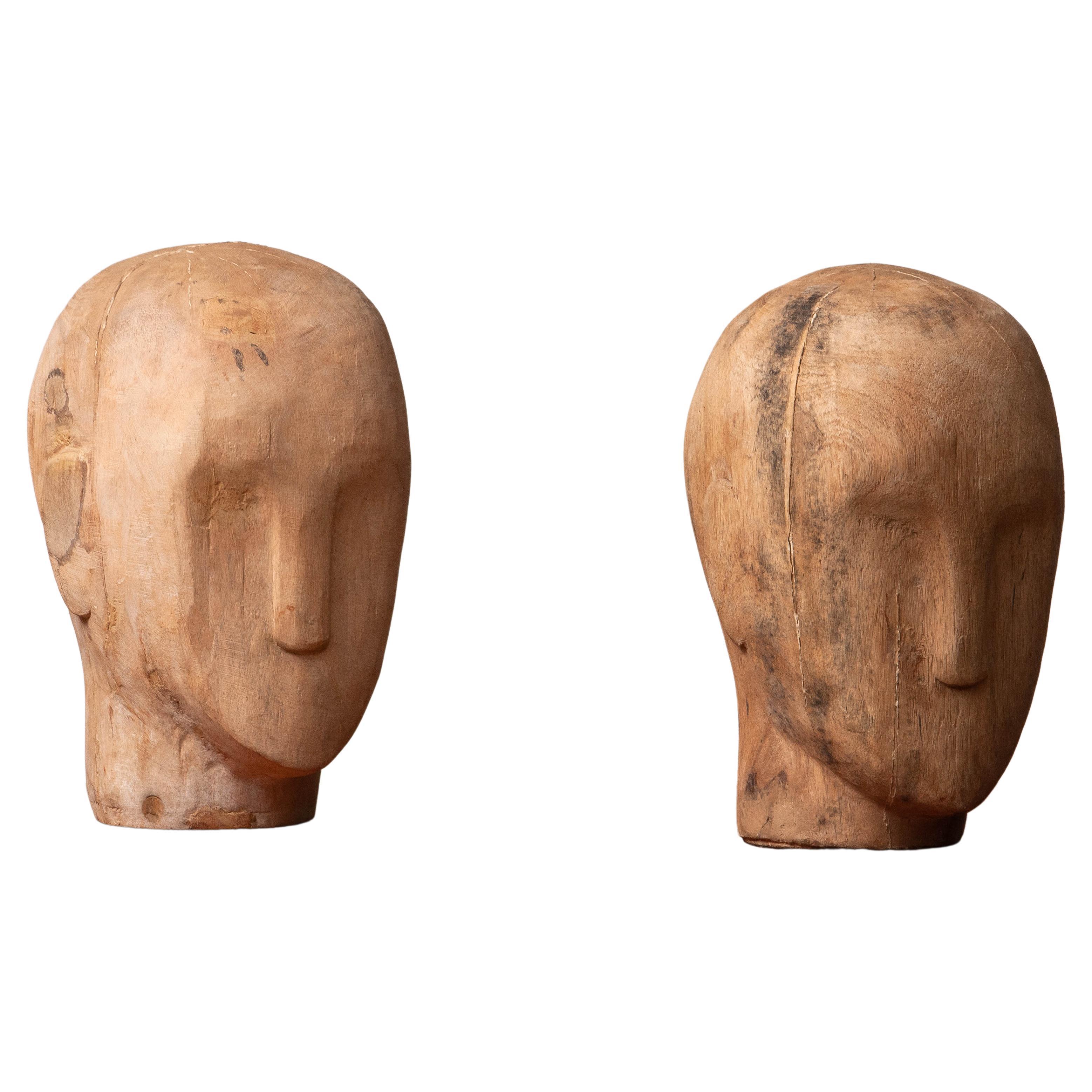Carved Milliner's Block at 1stDibs