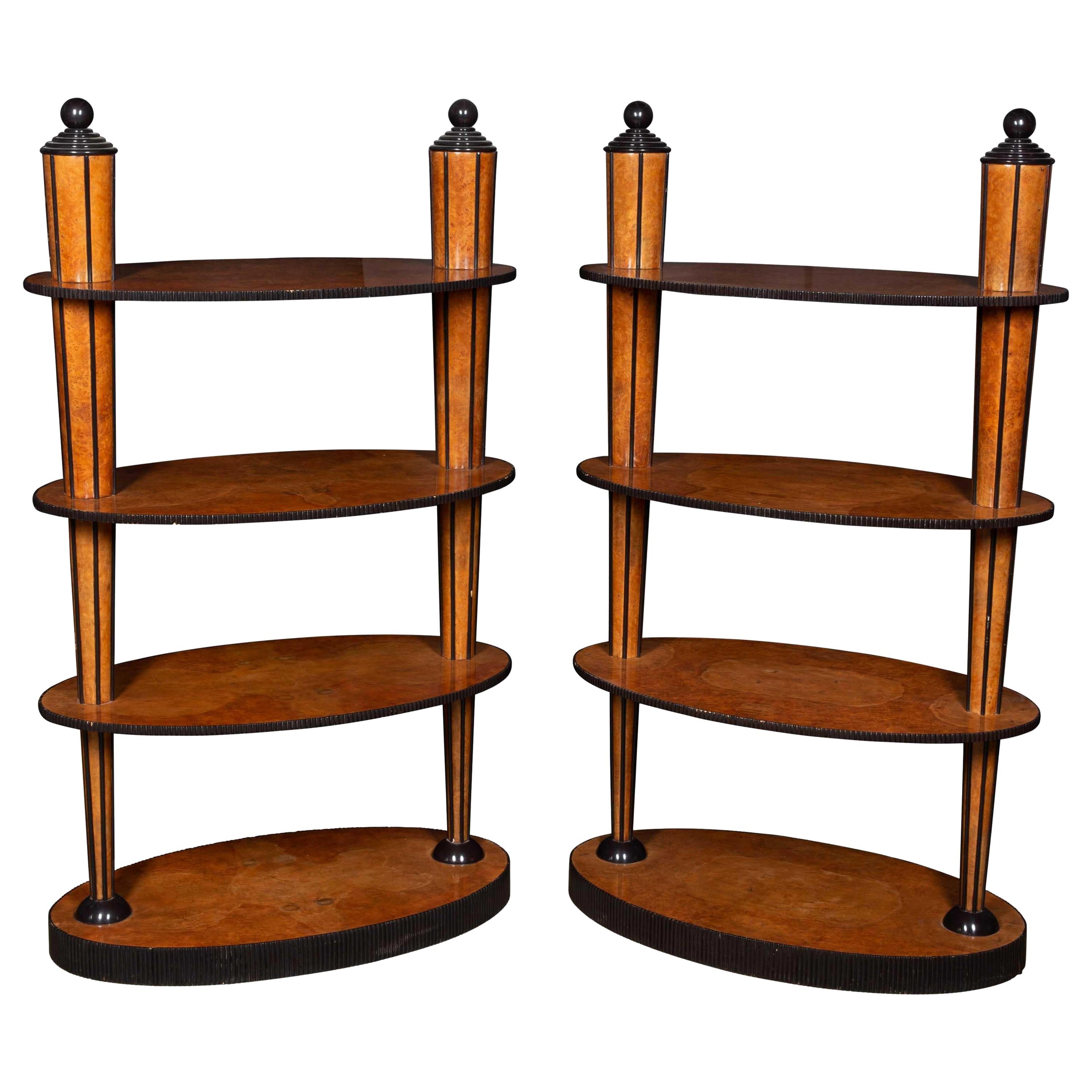 English Library Bookstand of Walnut from the Edwardian Era For Sale at ...