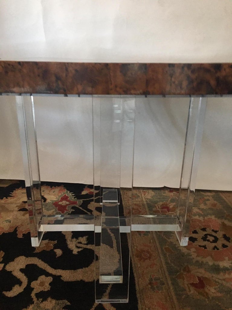 Pair of Faux Tortoise Shell Table by Pegaso Gallery Design For Sale at ...