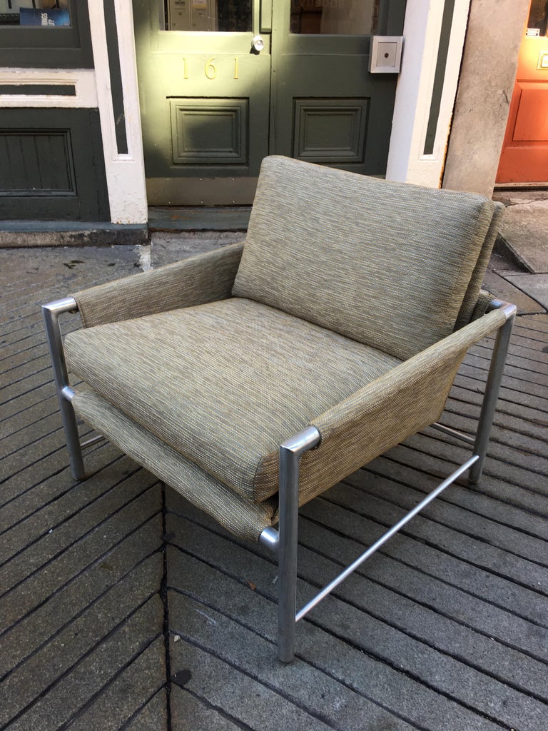 Pair of Founders Aluminum Lounge Chairs at 1stDibs
