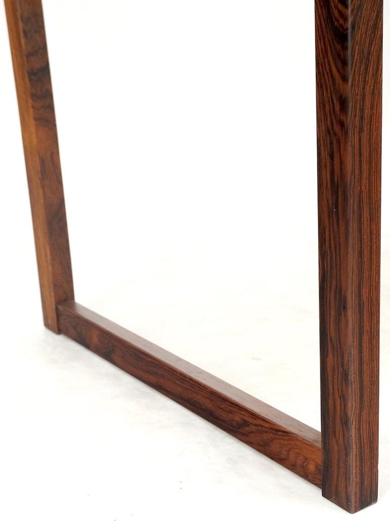 Pair Frame Leg Low Profile One Drawer Rosewood Danish Mid Century Night ...