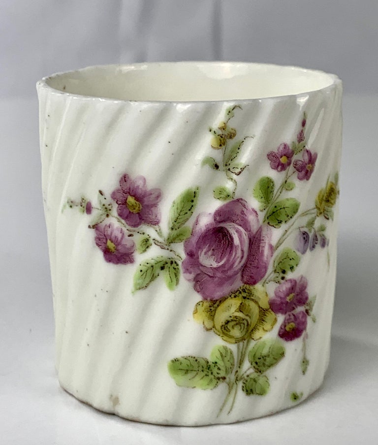 Pair French 18th Century Soft-Paste Porcelain Pots Made by Mennecy For ...