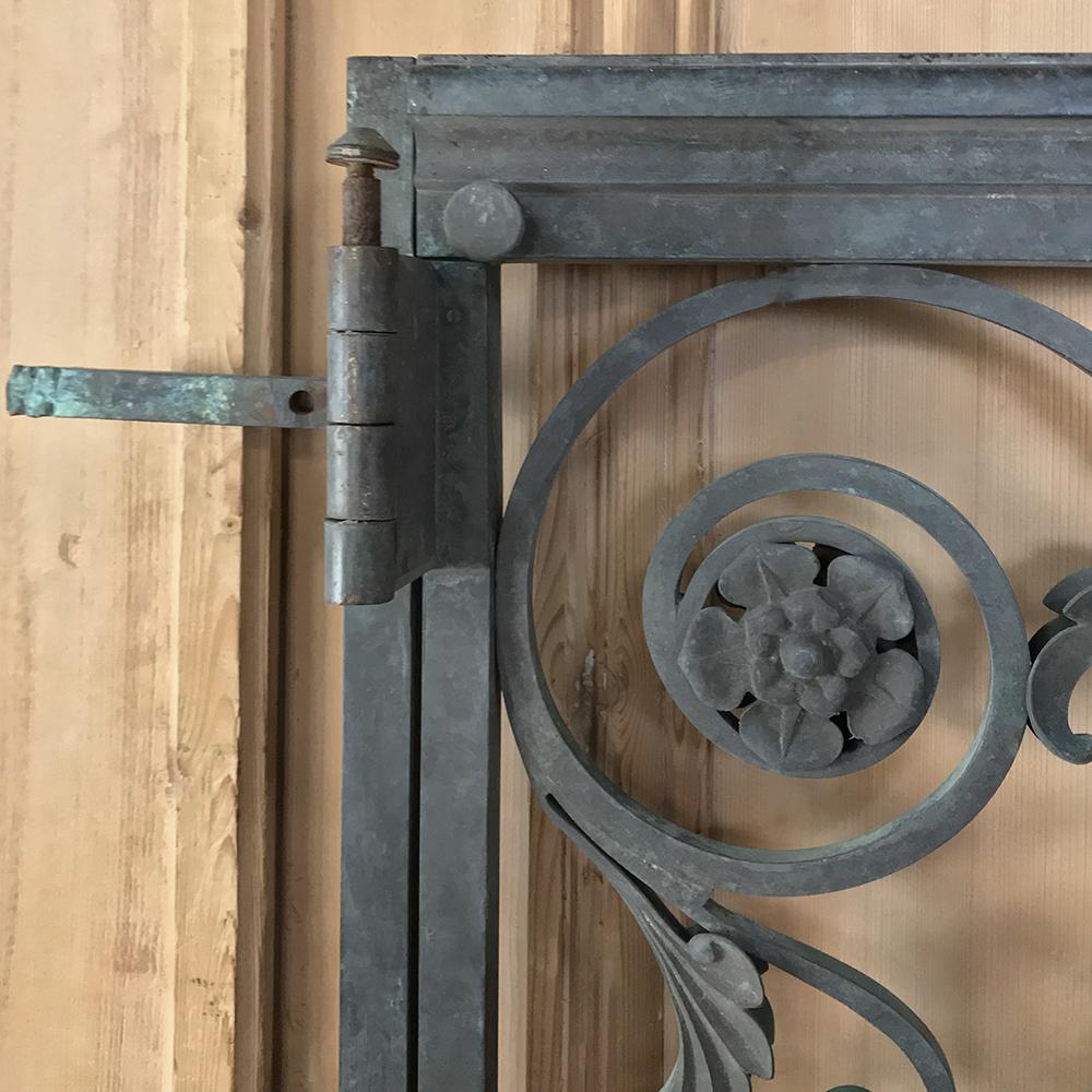 Pair of Gates, 19th Century Bronze for Communion Rail at 1stDibs