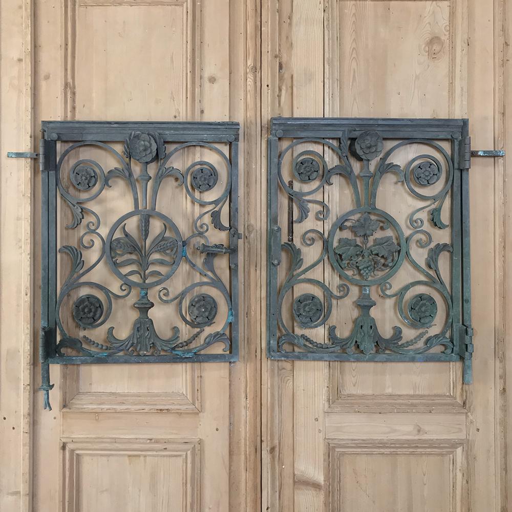 Pair of Gates, 19th Century Bronze for Communion Rail at 1stDibs