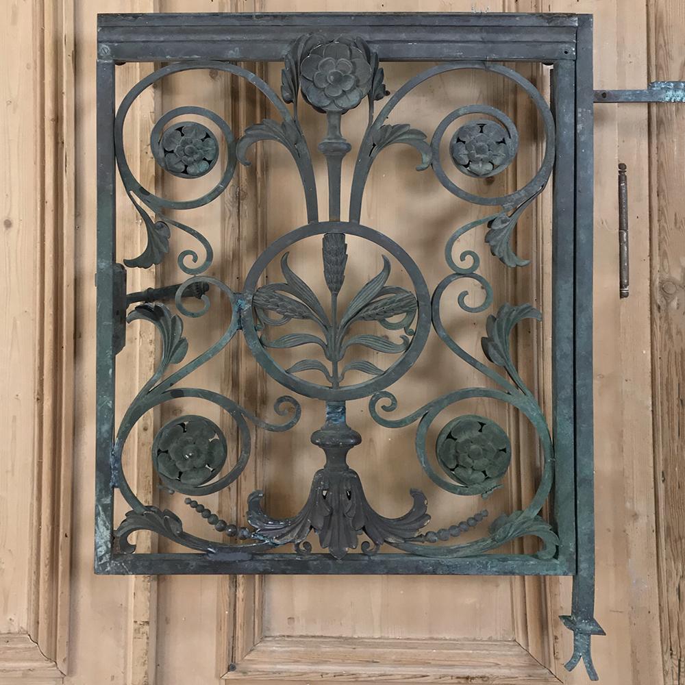 Pair of Gates, 19th Century Bronze for Communion Rail at 1stDibs