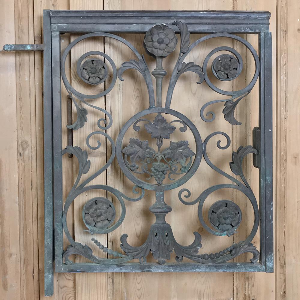 Pair of Gates, 19th Century Bronze for Communion Rail at 1stDibs