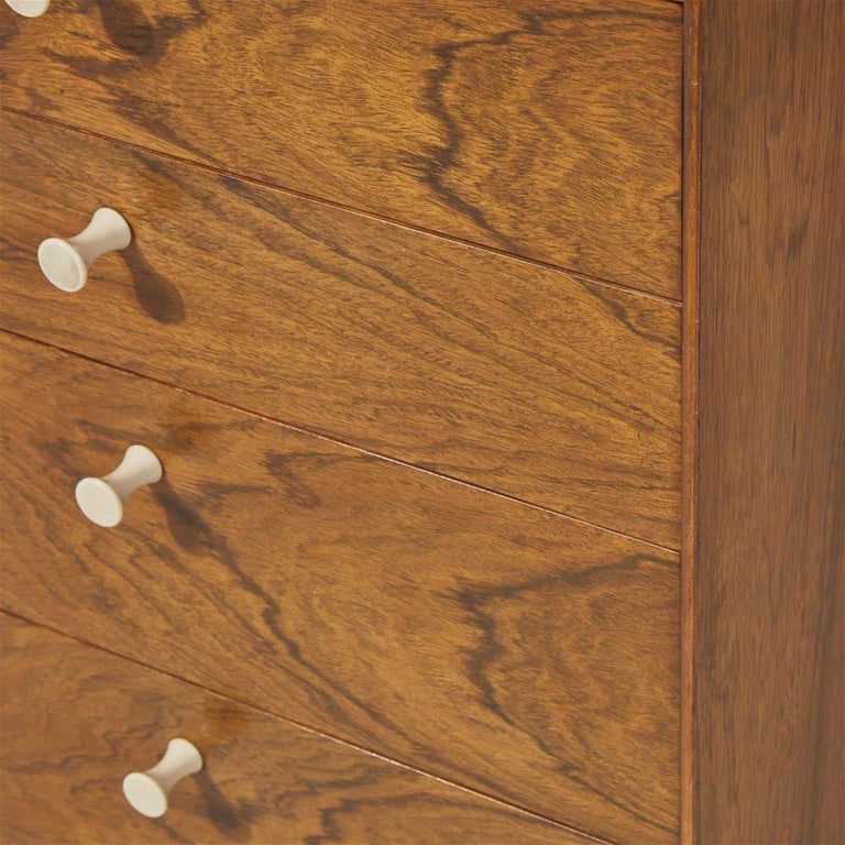 Pair George Nelson Thin Edge Rosewood Chests For Sale at 1stDibs