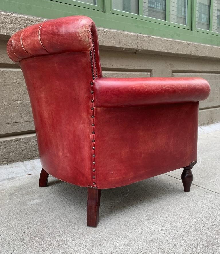 Pair of George Smith Leather Lounge Chairs For Sale at 1stDibs | george ...