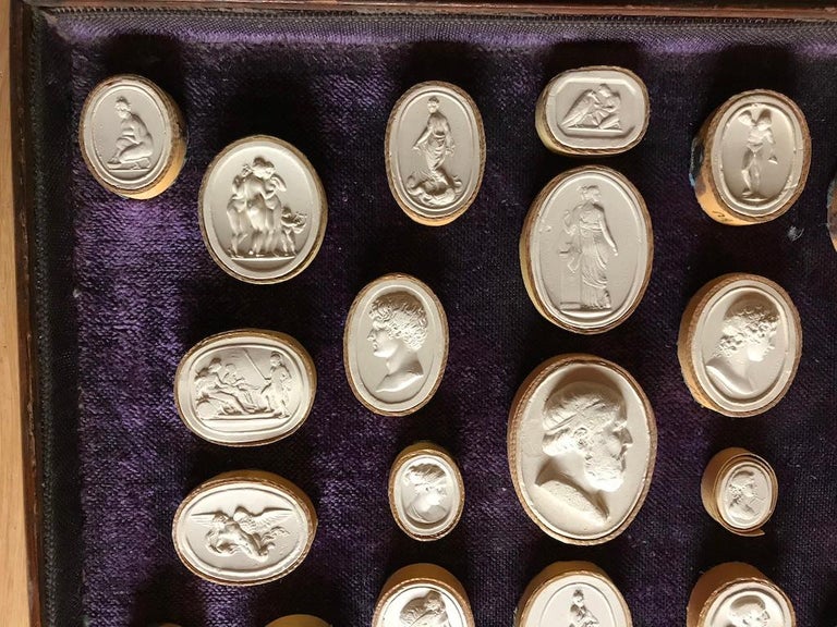 Pair of Italian Neoclassical Grand Tour Plaster Intaglios at 1stDibs ...