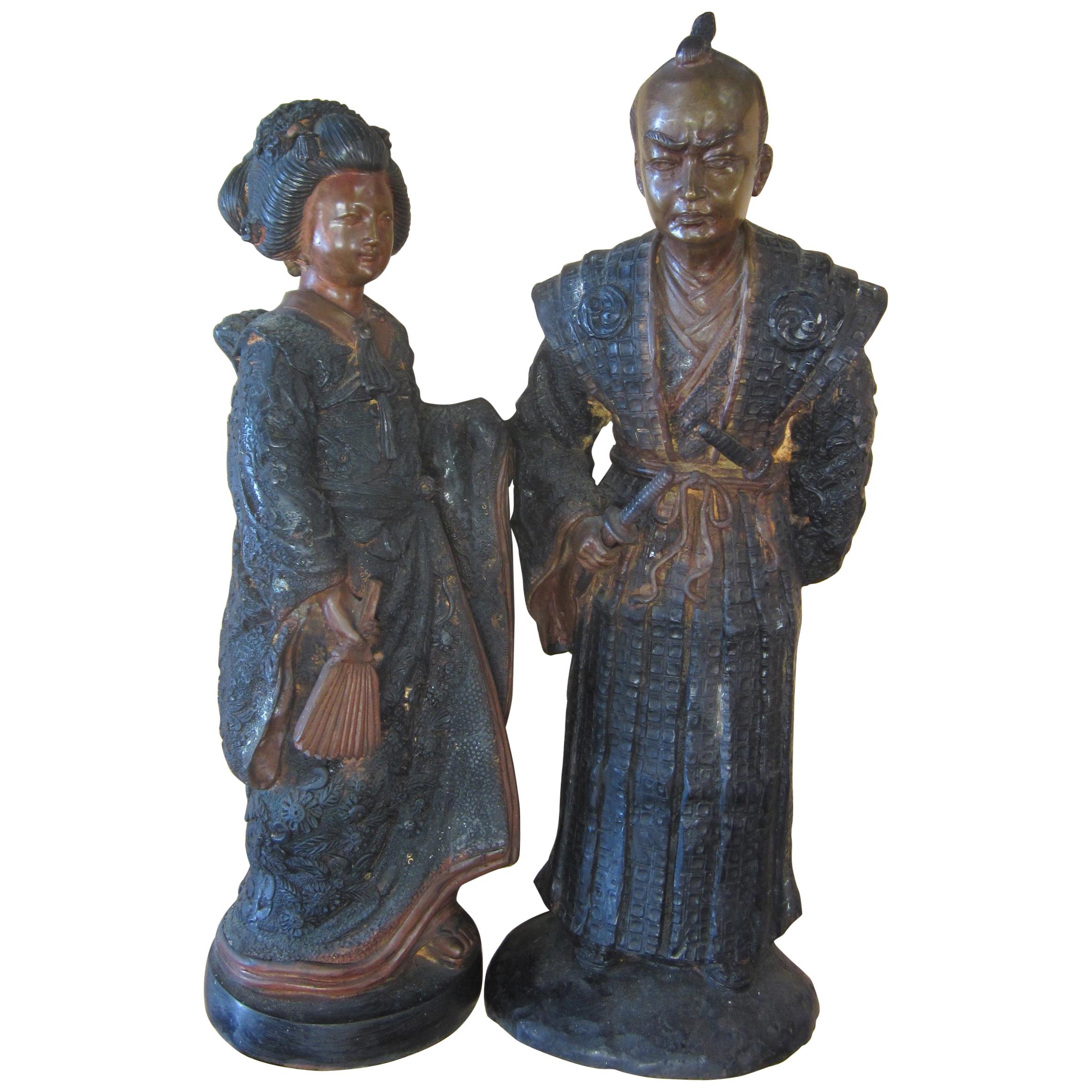 Vintage Japanese Figures - 9 For Sale on 1stDibs