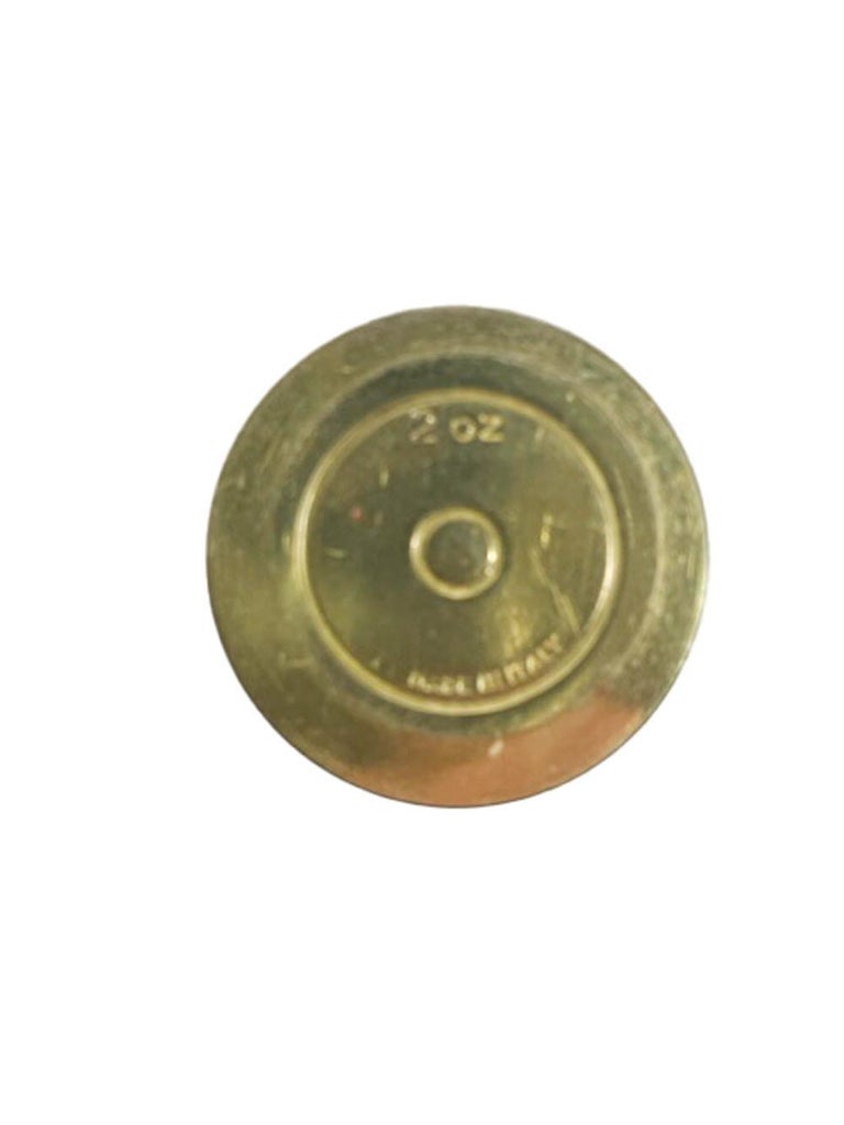 Pair Mid-Century Brass Shotgun Shell "Big Shot" 2oz, "Little Shot" 1oz ...