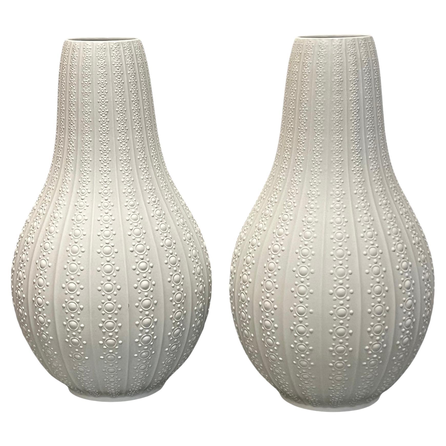 Heinrich Bisque Porcelain Vase Germany 1960 For Sale at 1stDibs